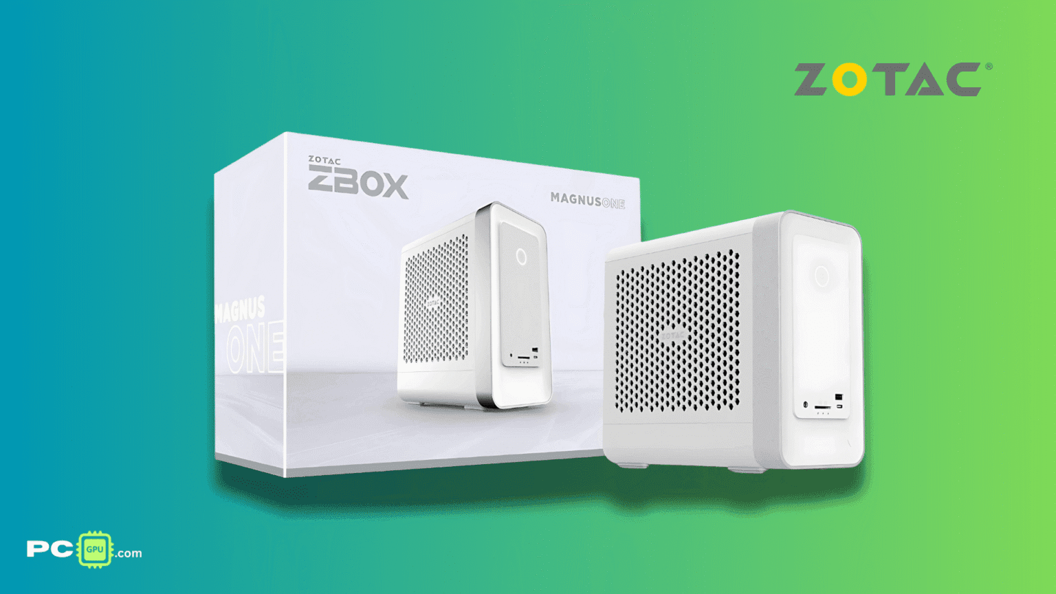 ZOTAC ZBOX Magnus One White Gaming Desktop: Intel i7-13700, RTX 4070 ...