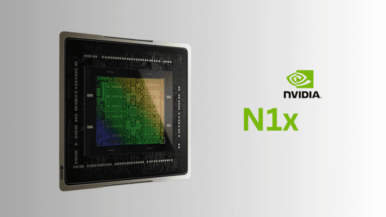 The NVIDIA N1X PC chip comes with 20 CPU cores and 6144 CUDA cores